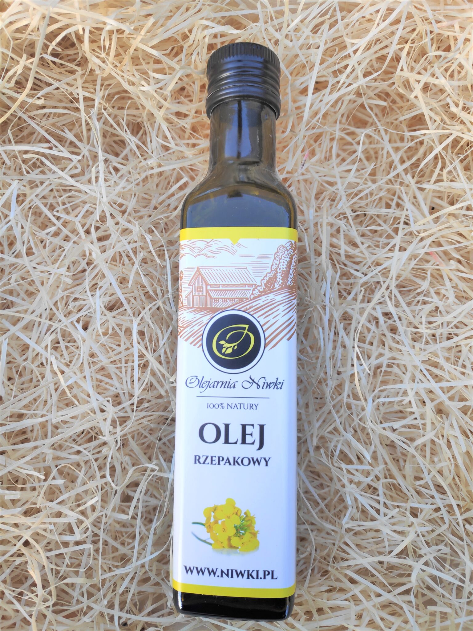 Olej rzepakowy tłoczony na zimno · Naturalnawyspa